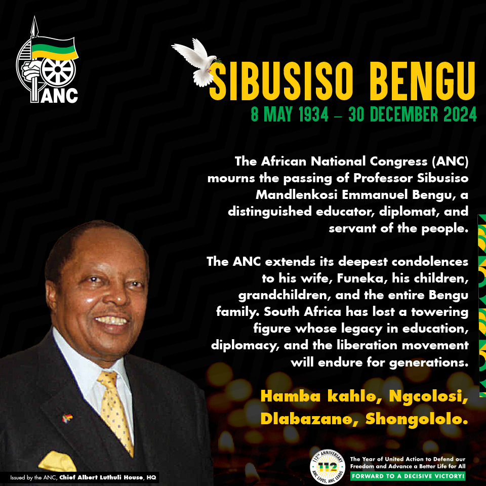 ANC – South Africa’s National Liberation Movement
